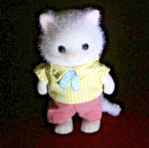 calico critters | Toys | Calico Critters Persian Cat Figure Son Felix W ...